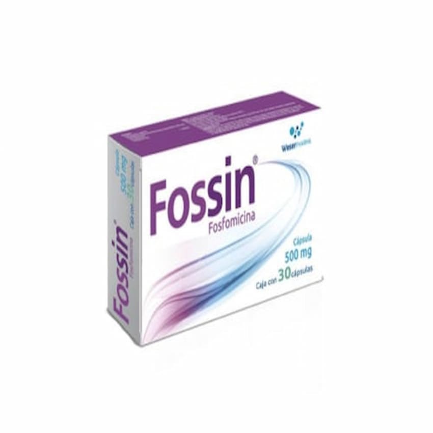 Fossin 500 Mg 30 Cápsulas – Farmacia Coyoacán