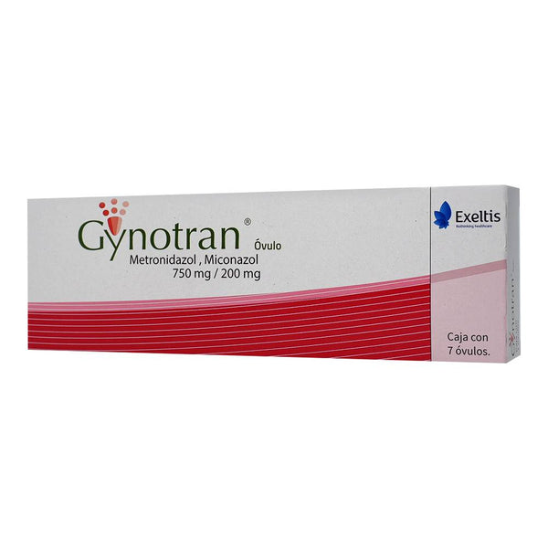 Gynotran 750/200 Mg 7 Óvulos – Farmacia Coyoacán