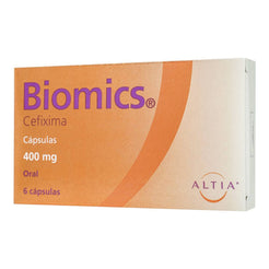 Biomics 400 Mg 6 Cápsulas – Farmacia Coyoacán