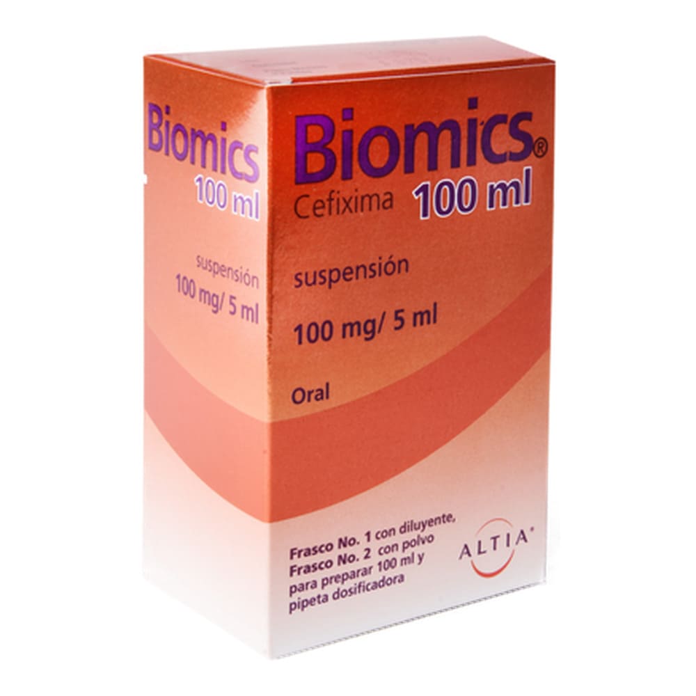 Biomics 100 Mg/5 Ml Suspensión Polvo 100 Ml – Farmacia Coyoacán