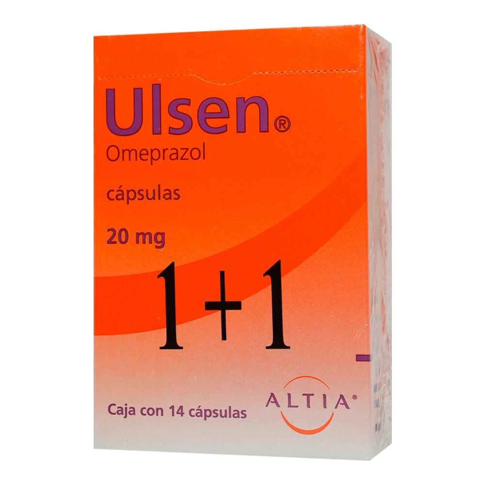 Ulsen 20 Mg 14 Cápsulas Oferta 1+1 – Farmacia Coyoacán