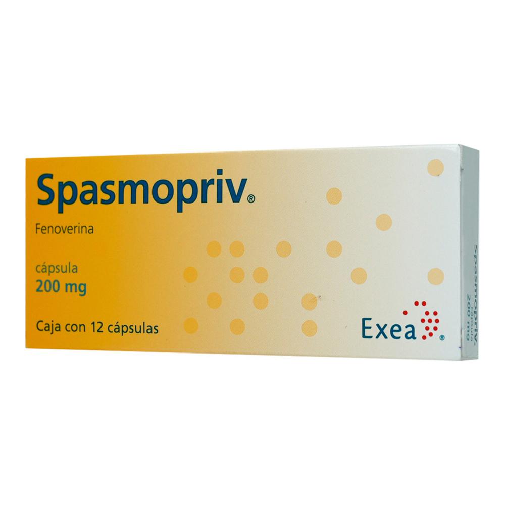Spasmopriv 200 Mg 12 Cápsulas – Farmacia Coyoacán