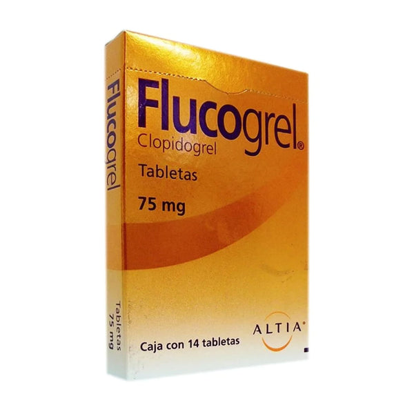 Flucogrel 75 Mg 28 Tabletas – Farmacia Coyoacán