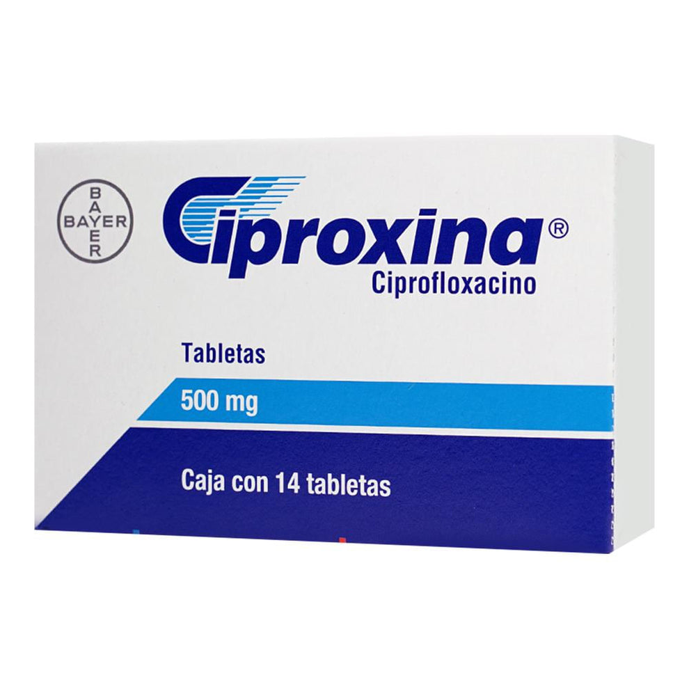 Ciproxina 500 Mg 14 Tabletas – Farmacia Coyoacán