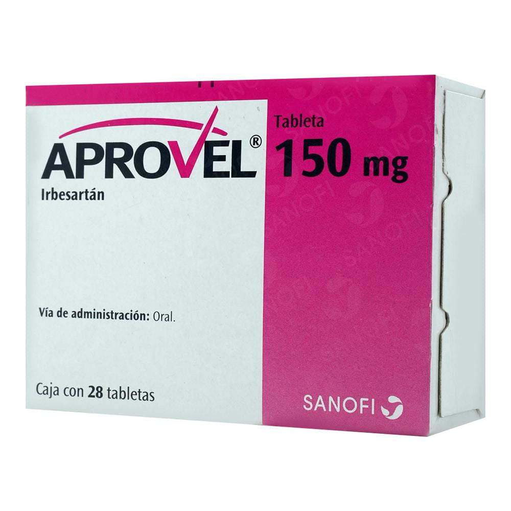 Aprovel 150 Mg 28 Tabletas – Farmacia Coyoacán