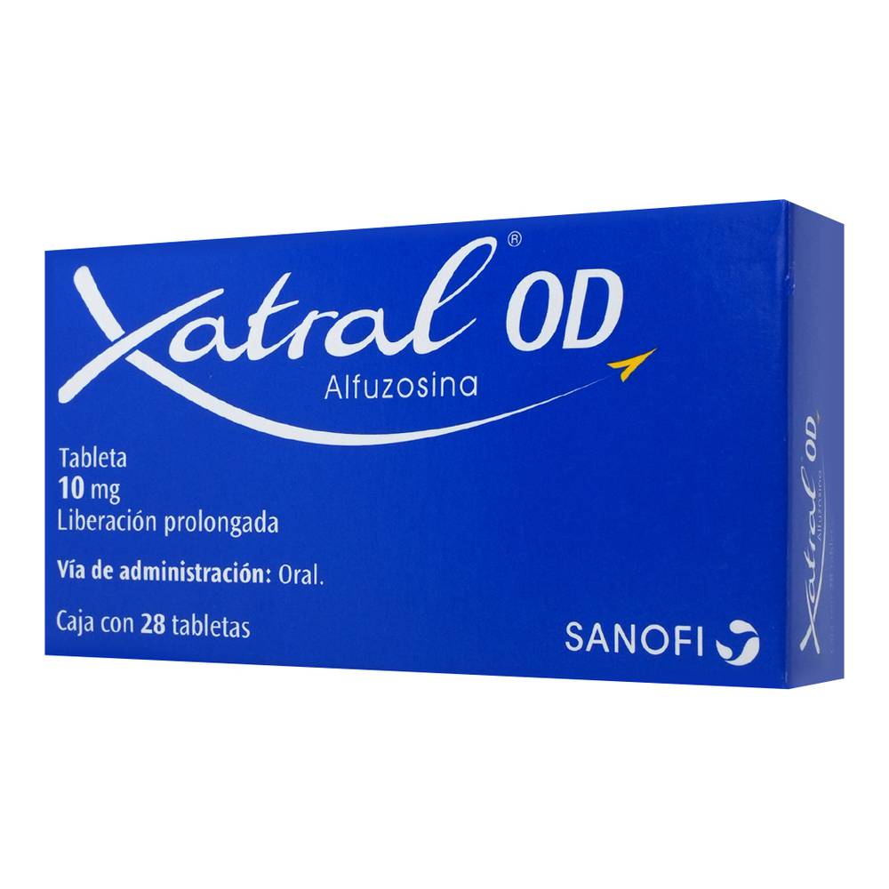 Xatral OD 10 Mg 28 Tabletas – Farmacia Coyoacán