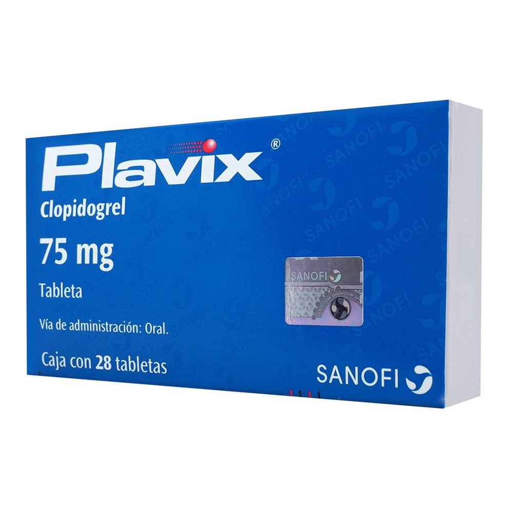 Plavix 75 Mg 28 Tabletas – Farmacia Coyoacán