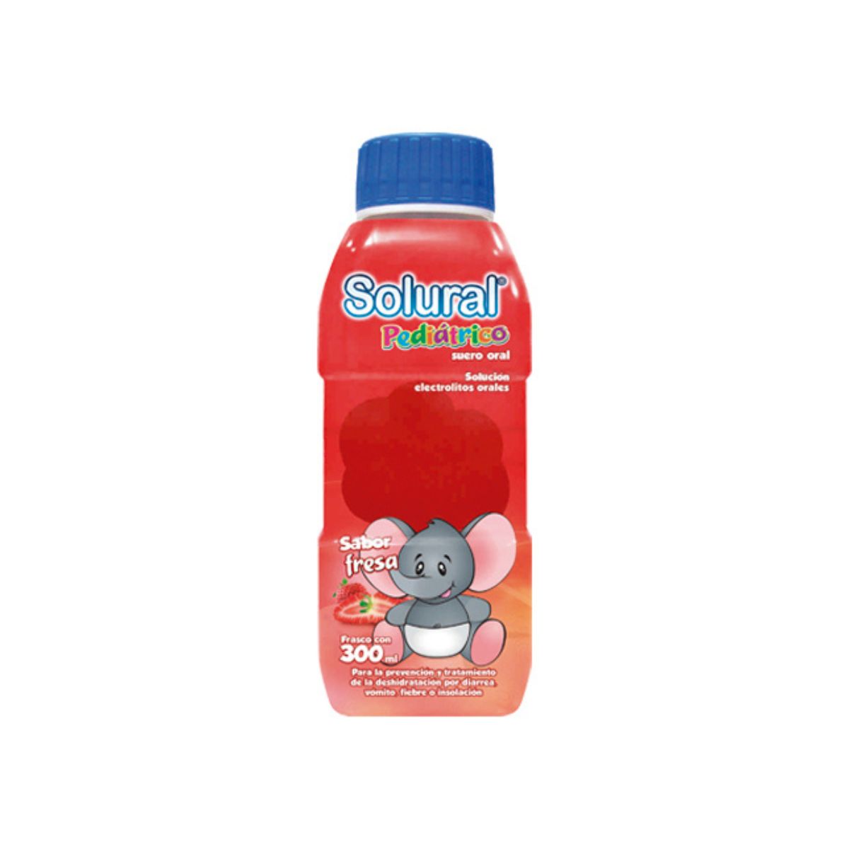 Solural Electrolitos Pediátrico Fresa 300 Ml Genérico Amsa – Farmacia ...