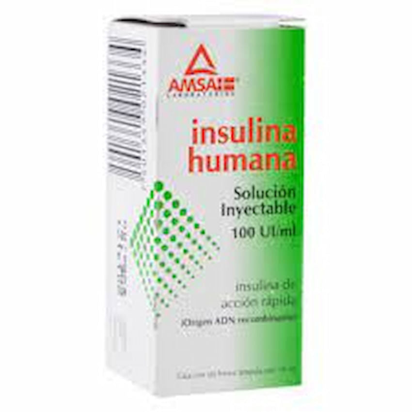 Insulina Humana 100 UI 10 Ml Genérico Amsa – Farmacia Coyoacán