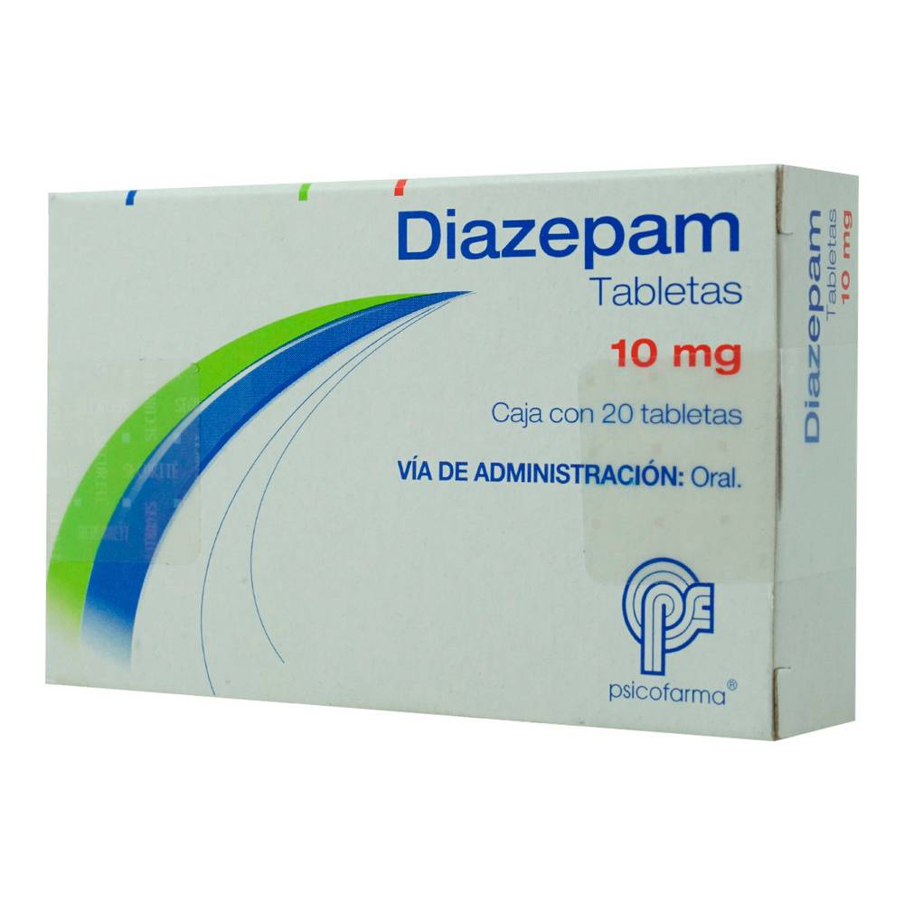 Ortopsique Diazepam 10 Mg 20 Tabletas Genérico Psicofarma – Farmacia ...