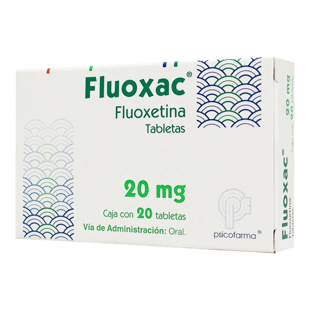 Fluoxac 20 Mg 20 Tabletas – Farmacia Coyoacán