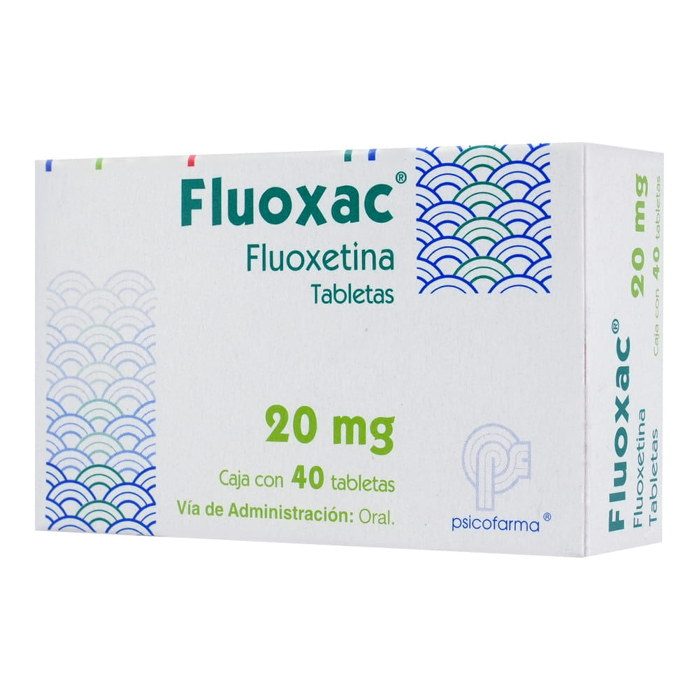 Fluoxac 20 Mg 40 Tabletas – Farmacia Coyoacán