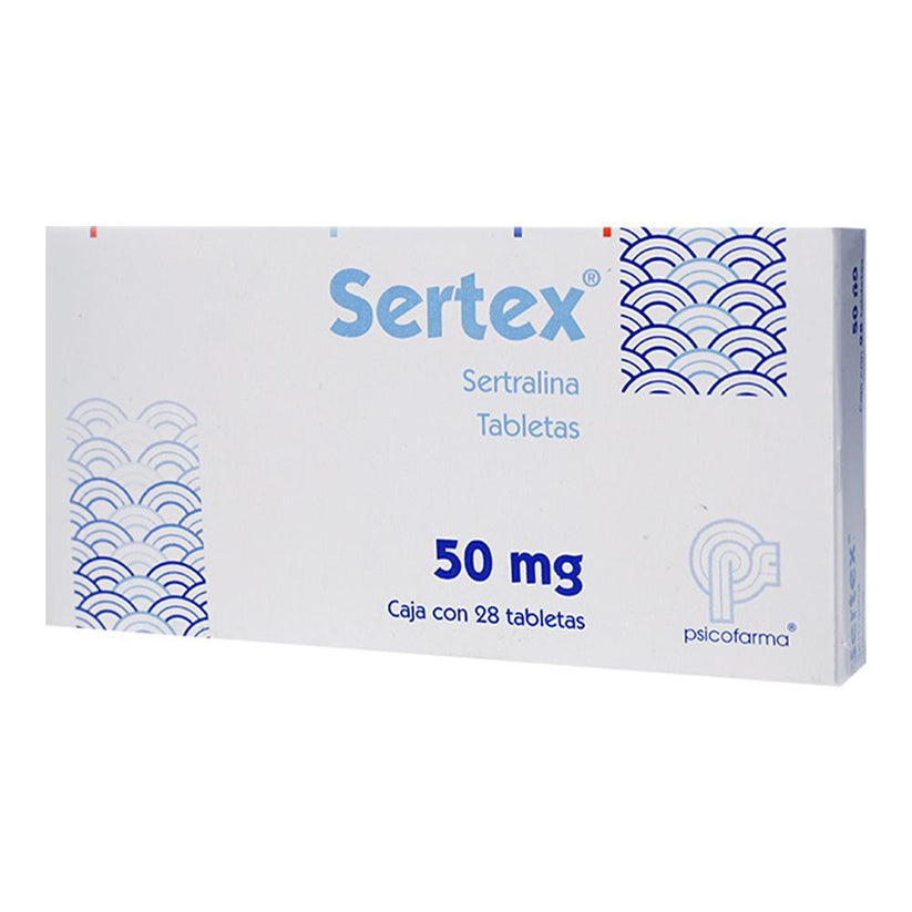 Sertex 50 Mg 28 Tabletas – Farmacia Coyoacán