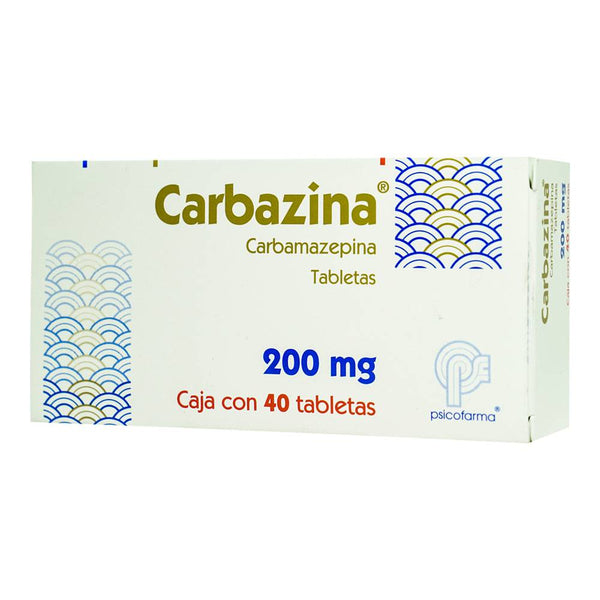 Carbazina 200 Mg 40 Tabletas – Farmacia Coyoacán