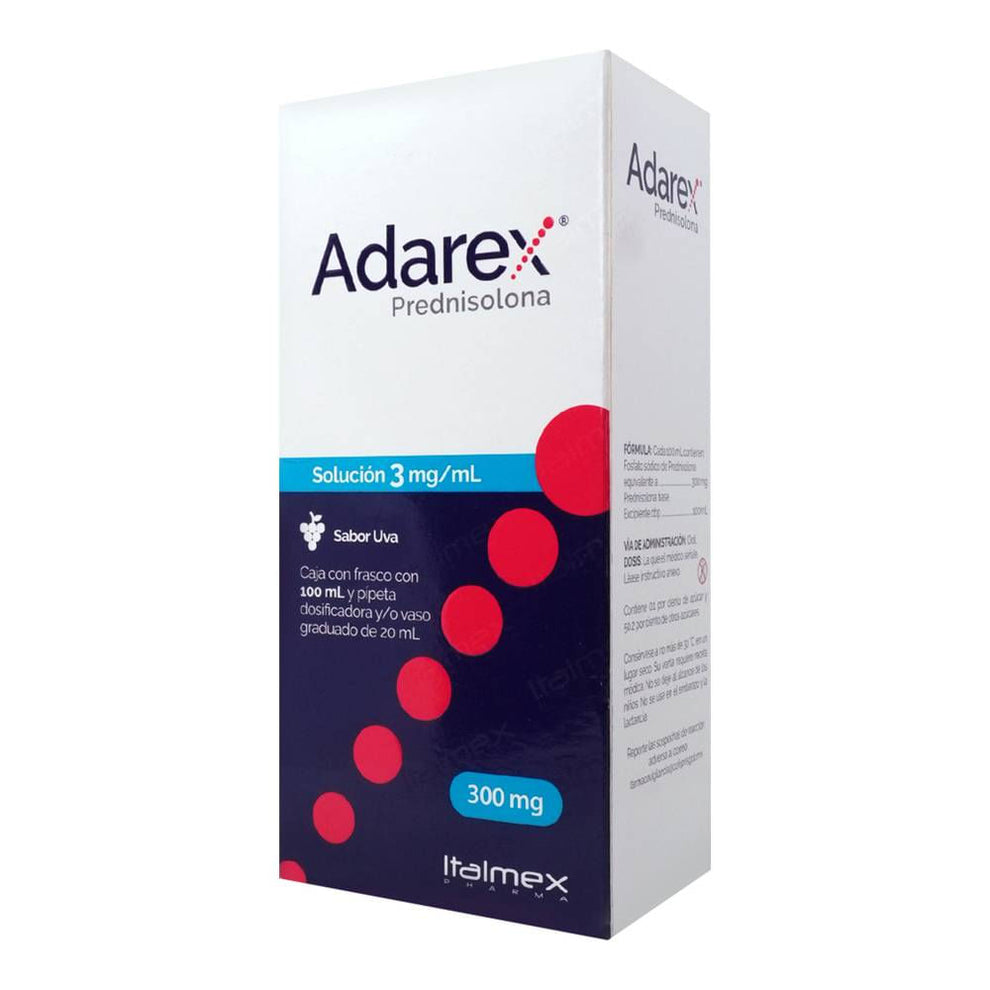 Adarex Solución 3 Mg/Ml Frasco 100 Ml + Dosificadora – Farmacia Coyoacán