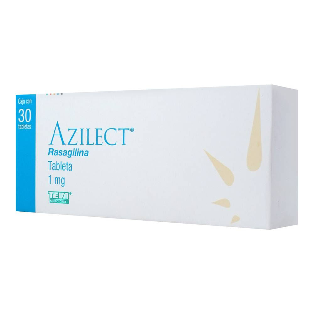 Azilect 1 Mg 30 Tabletas – Farmacia Coyoacán