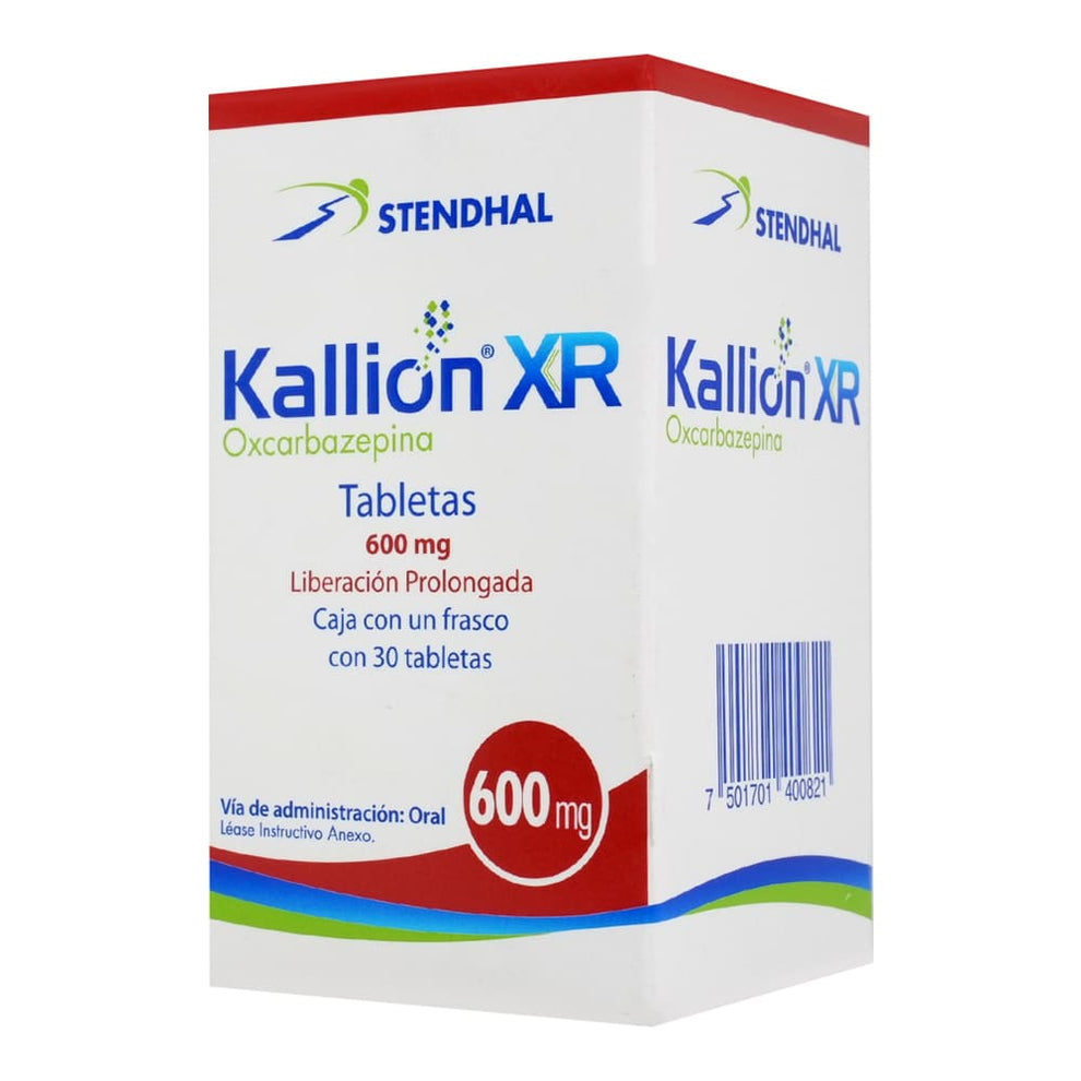 Kallion Xr 600 Mg 30 Tabletas – Farmacia Coyoacán