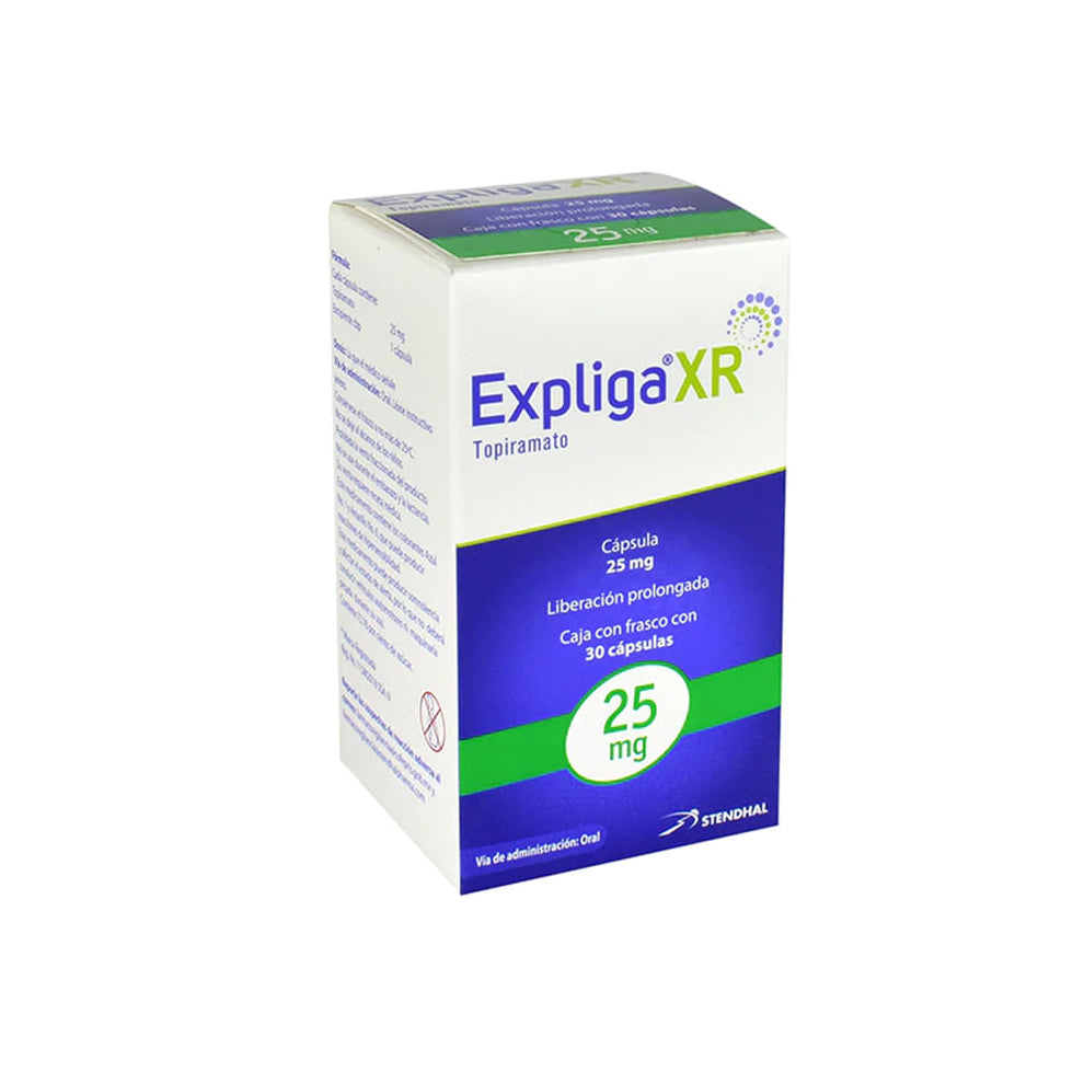 Expliga Xr Liberación Prolongada 25 Mg 30 Cápsulas – Farmacia Coyoacán