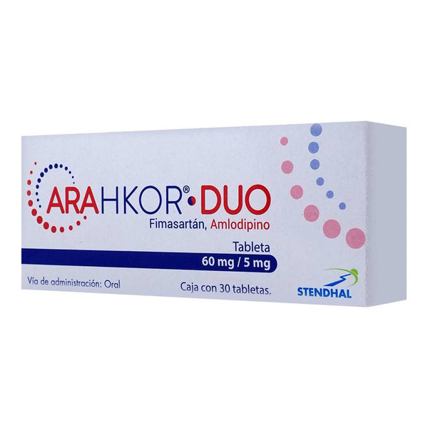 Arahkor Duo 60/5 Mg 30 Tabletas – Farmacia Coyoacán