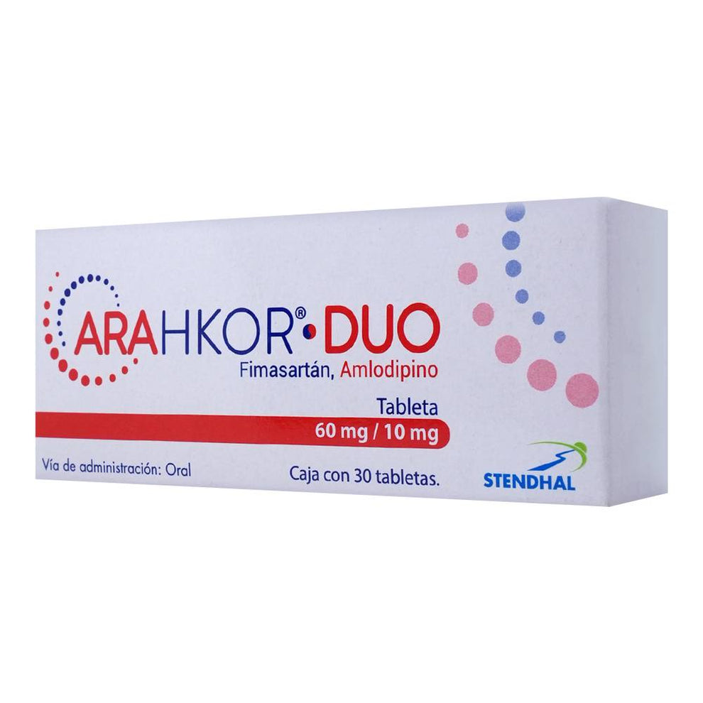 Arahkor Duo 60/10 Mg 30 Tabletas – Farmacia Coyoacán