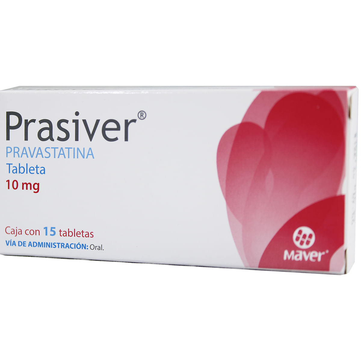 Prasiver Pravastatina 10 Mg 15 Tabletas Genérico Maver – Farmacia Coyoacán