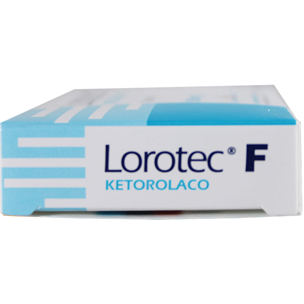 Lorotec F Ketorolaco 30 Mg 6 Tabletas Sublingual Genérico Maver ...
