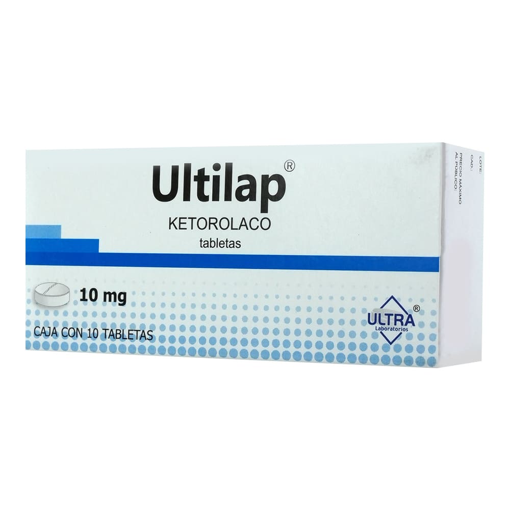 Ultilap 10 Mg 10 Tabletas Genérico Ultra Lab – Farmacia Coyoacán