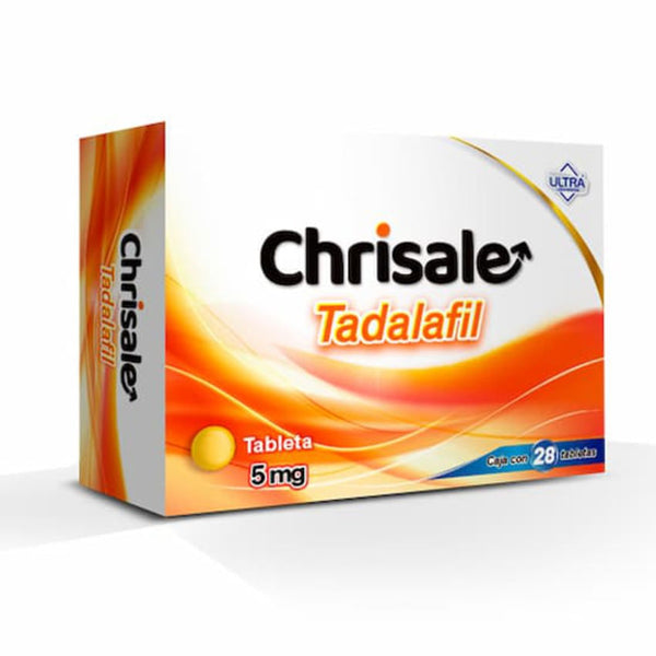 Chrisale Tadalafil 5 Mg 28 Tabletas Genérico Ultra Lab – Farmacia Coyoacán