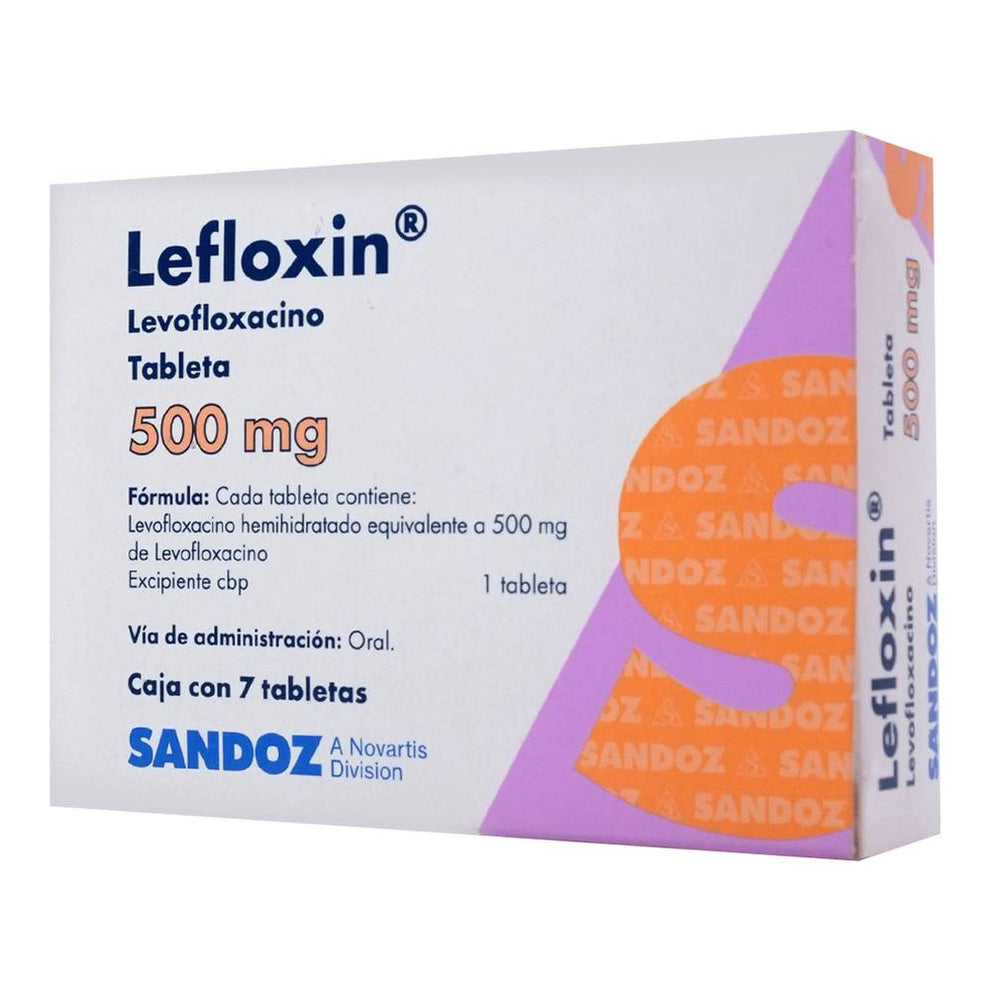 Lefloxin 500 Mg 7 Tabletas – Farmacia Coyoacán