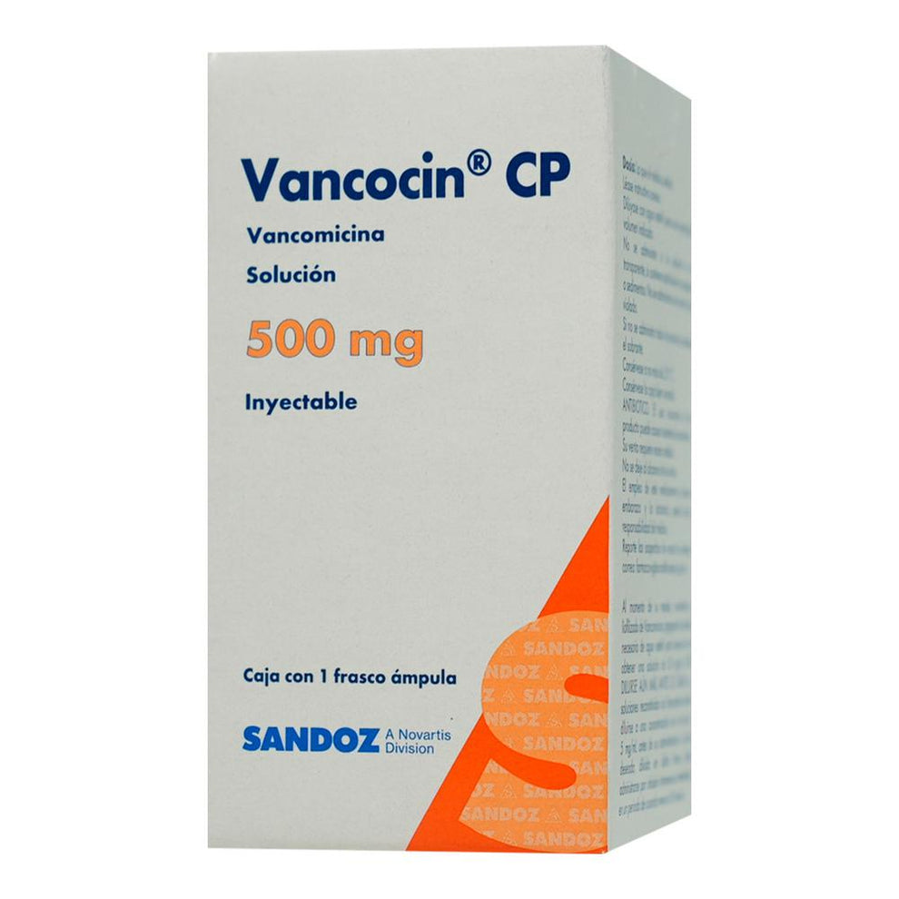 Vancocin-CP 500 Mg Solución Inyectable – Farmacia Coyoacán