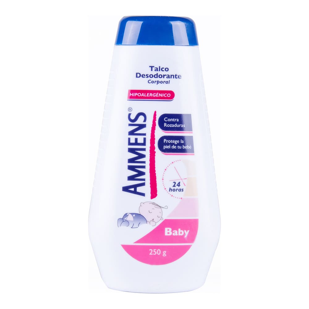 Talco Ammens Baby 250 G – Farmacia Coyoacán