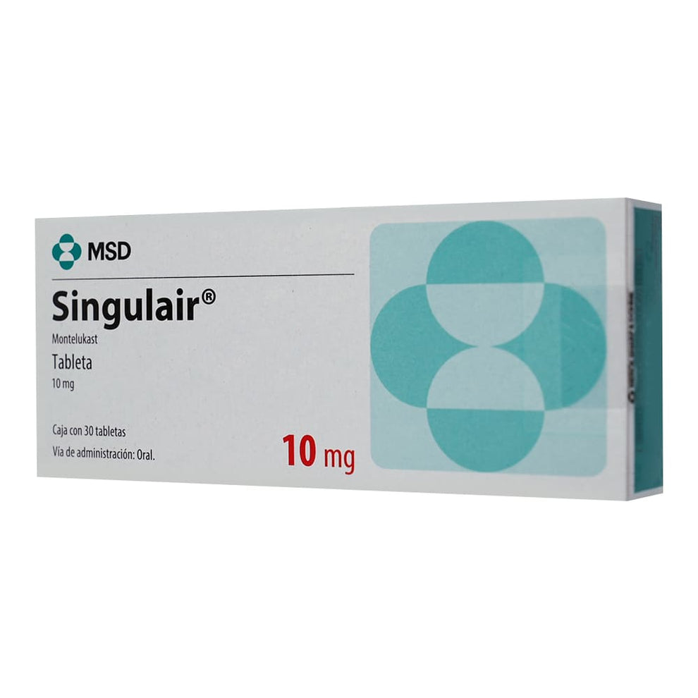 Singulair 10 Mg 30 Comprimidos – Farmacia Coyoacán