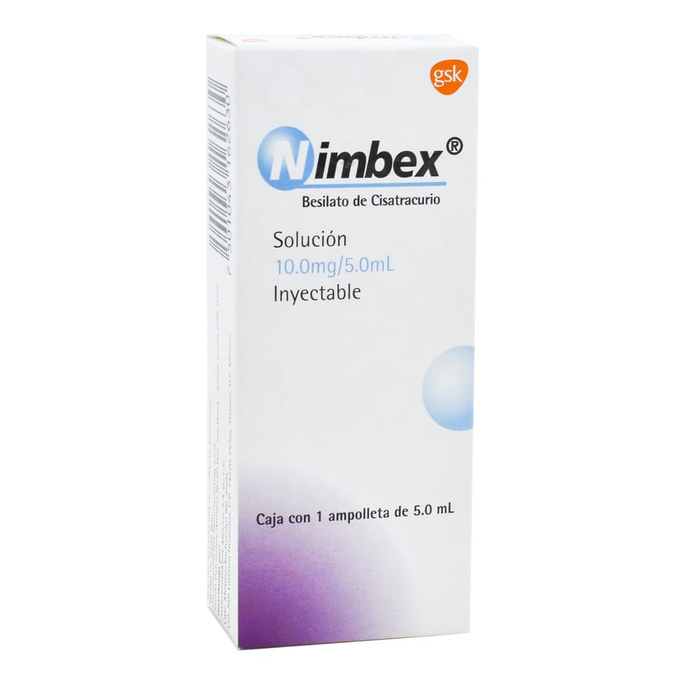 Nimbex Solución Inyectable Ampolleta 5 Ml – Farmacia Coyoacán