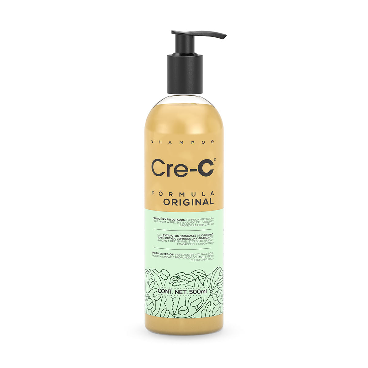 Shampoo Cre-C Fórmula Original 500 Ml – Farmacia Coyoacán