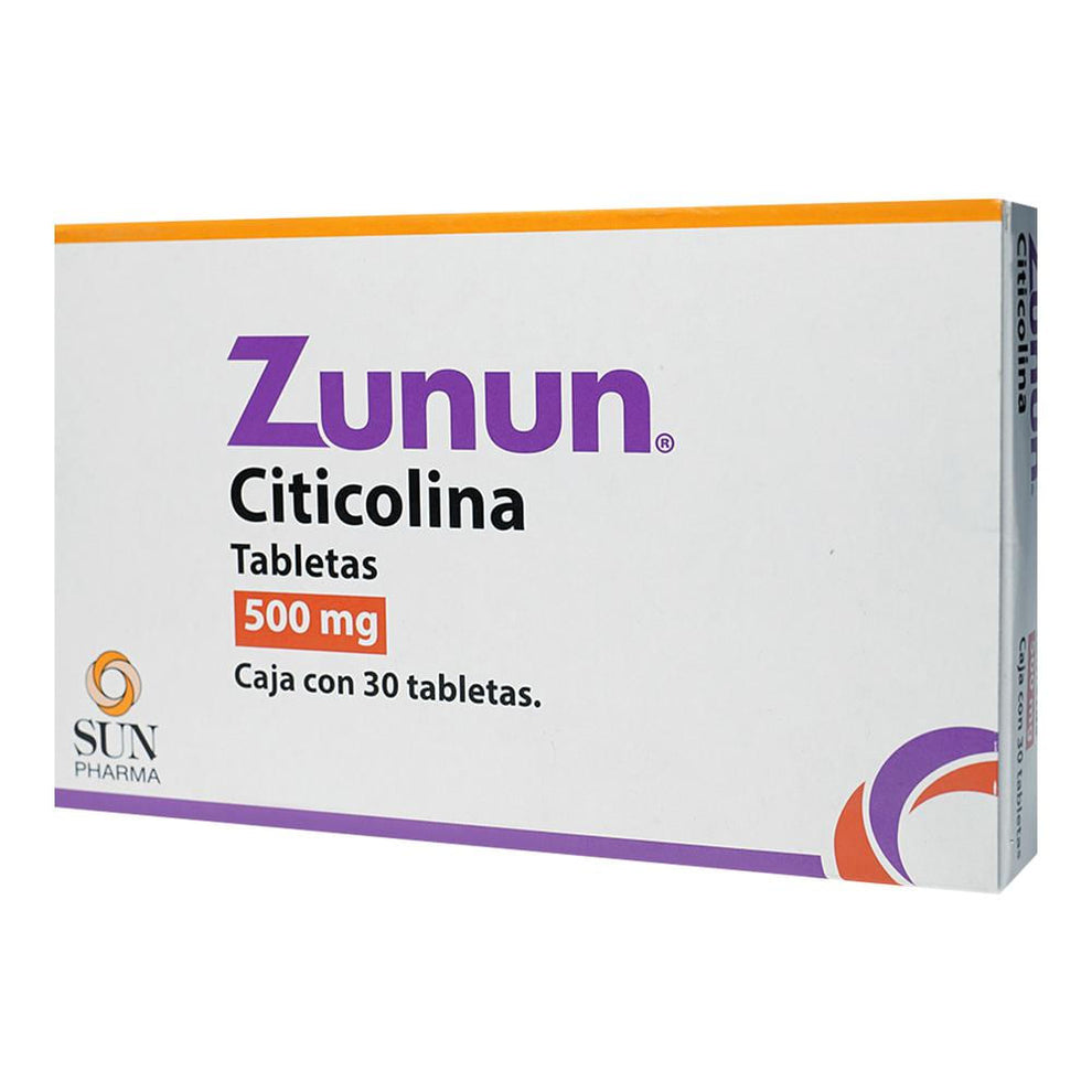 Zunun 500 Mg 30 Tabletas – Farmacia Coyoacán