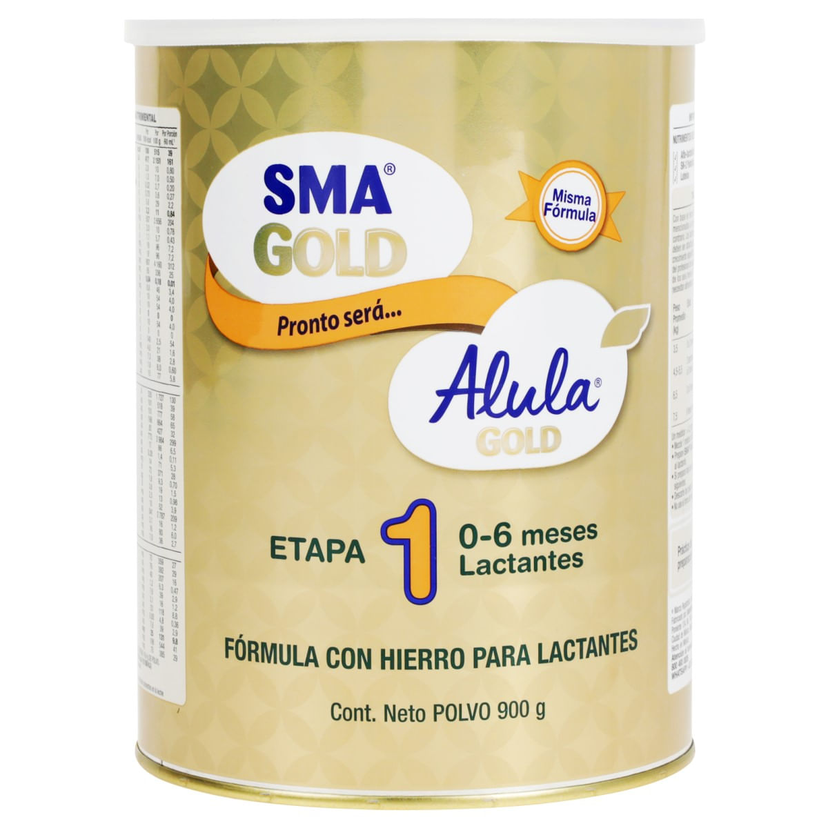 SMA Gold Alula Etapa 1 Polvo 900 G – Farmacia Coyoacán