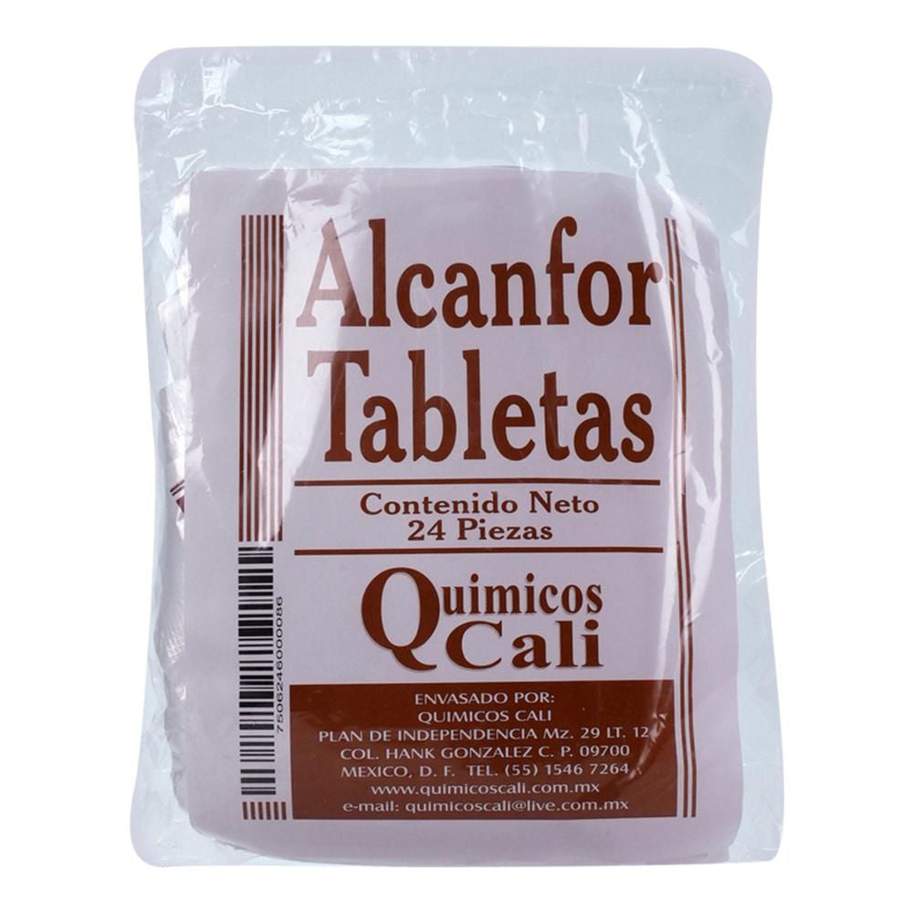 Alcanfor Cali 3 Tabletas 24 Sobres – Farmacia Coyoacán