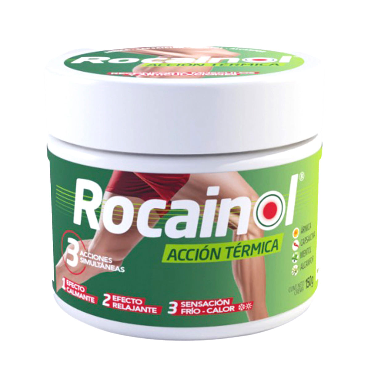 Rocainol Bálsamo Muscular Con Acción Térmica Tarro Con 150 g – Farmacia ...