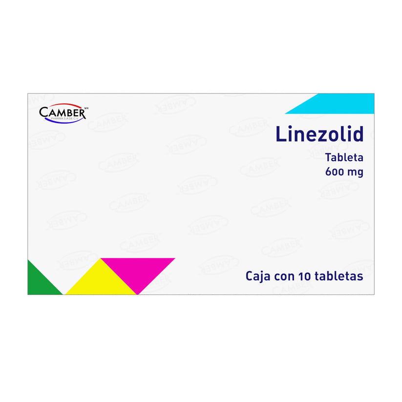 Linezolid Camber 600 mg Caja Con 10 Tabletas Genérico – Farmacia Coyoacán