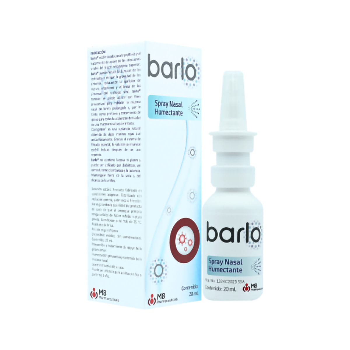 Spray Nasal Humectante Barlo 20 Ml – Farmacia Coyoacán