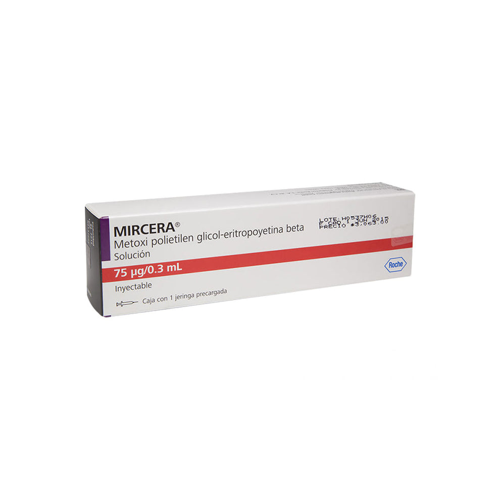 Mircera 75 Mcg / 0.3 Ml Jeringa Prellenada – Farmacia Coyoacán