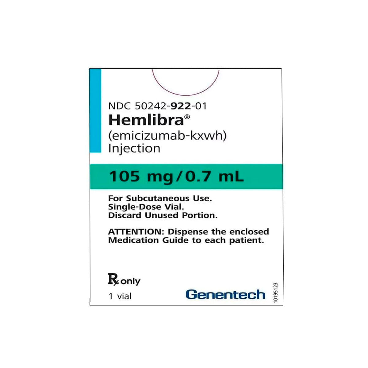 Hemlibra 105 Mg/0.7 Ml Solución Inyectable Frasco Ámpula – Farmacia ...