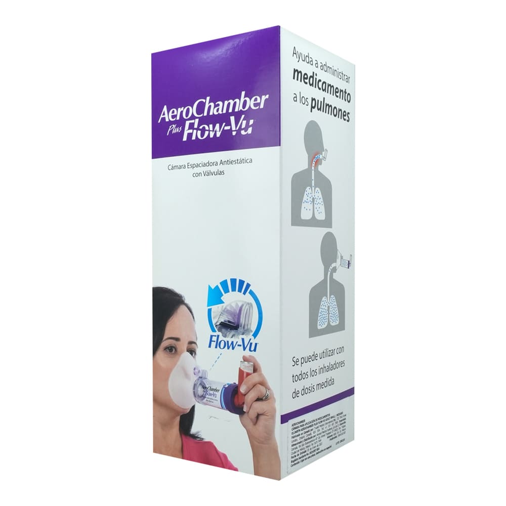 AeroChamber Plus Flow-Vu Adulto Ch – Farmacia Coyoacán