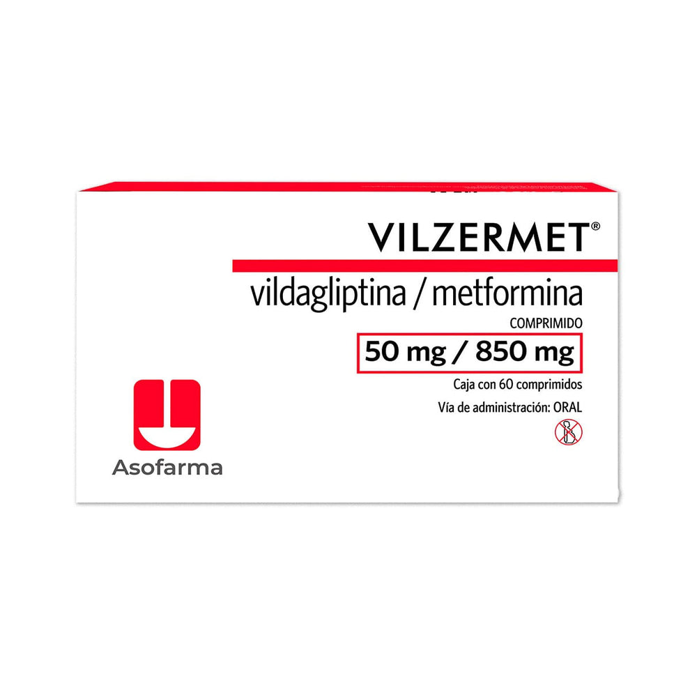 Vilzermet 50 Mg / 850 Mg Caja Con 60 Comprimidos – Farmacia Coyoacán