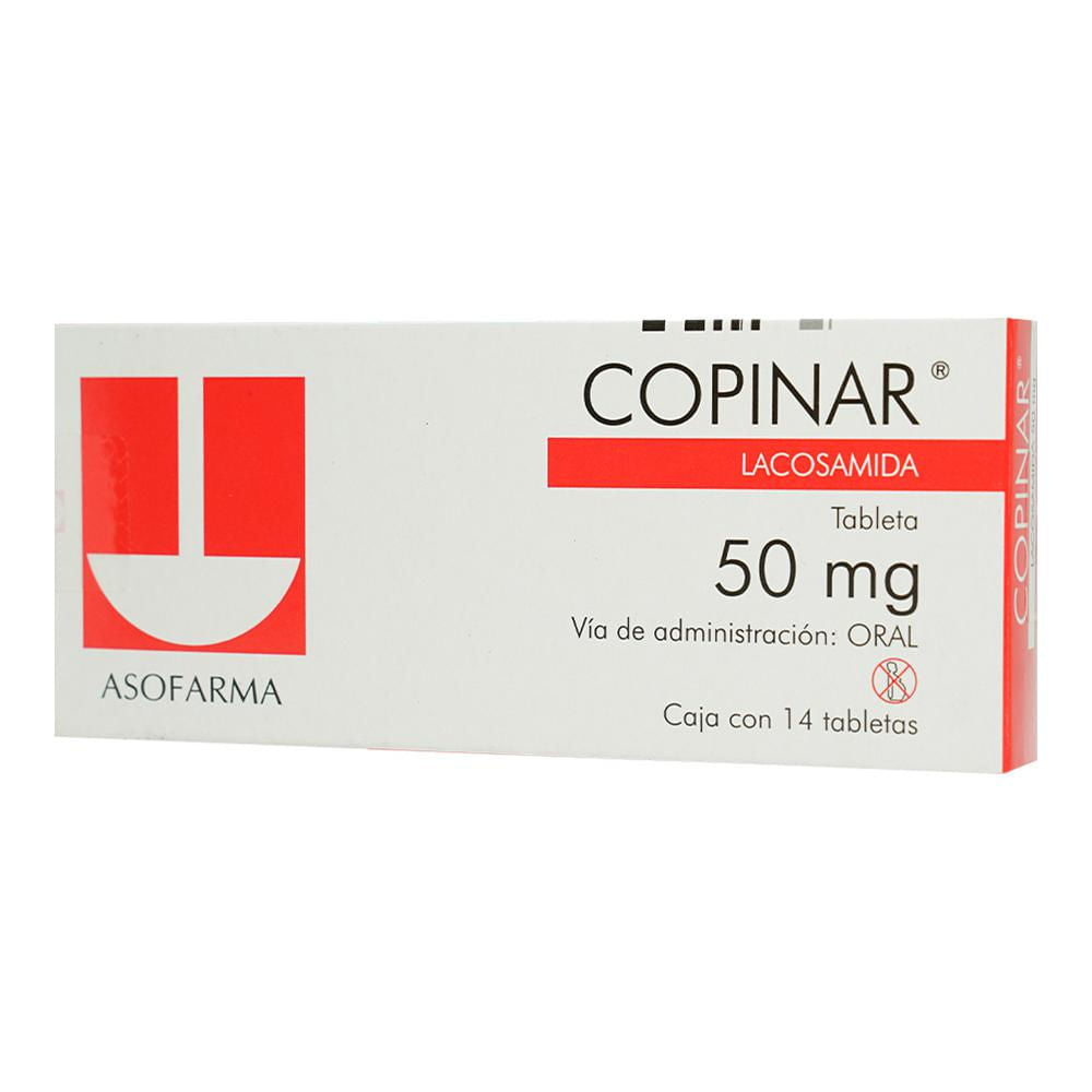 Copinar 50 Mg 14 Tabletas – Farmacia Coyoacán