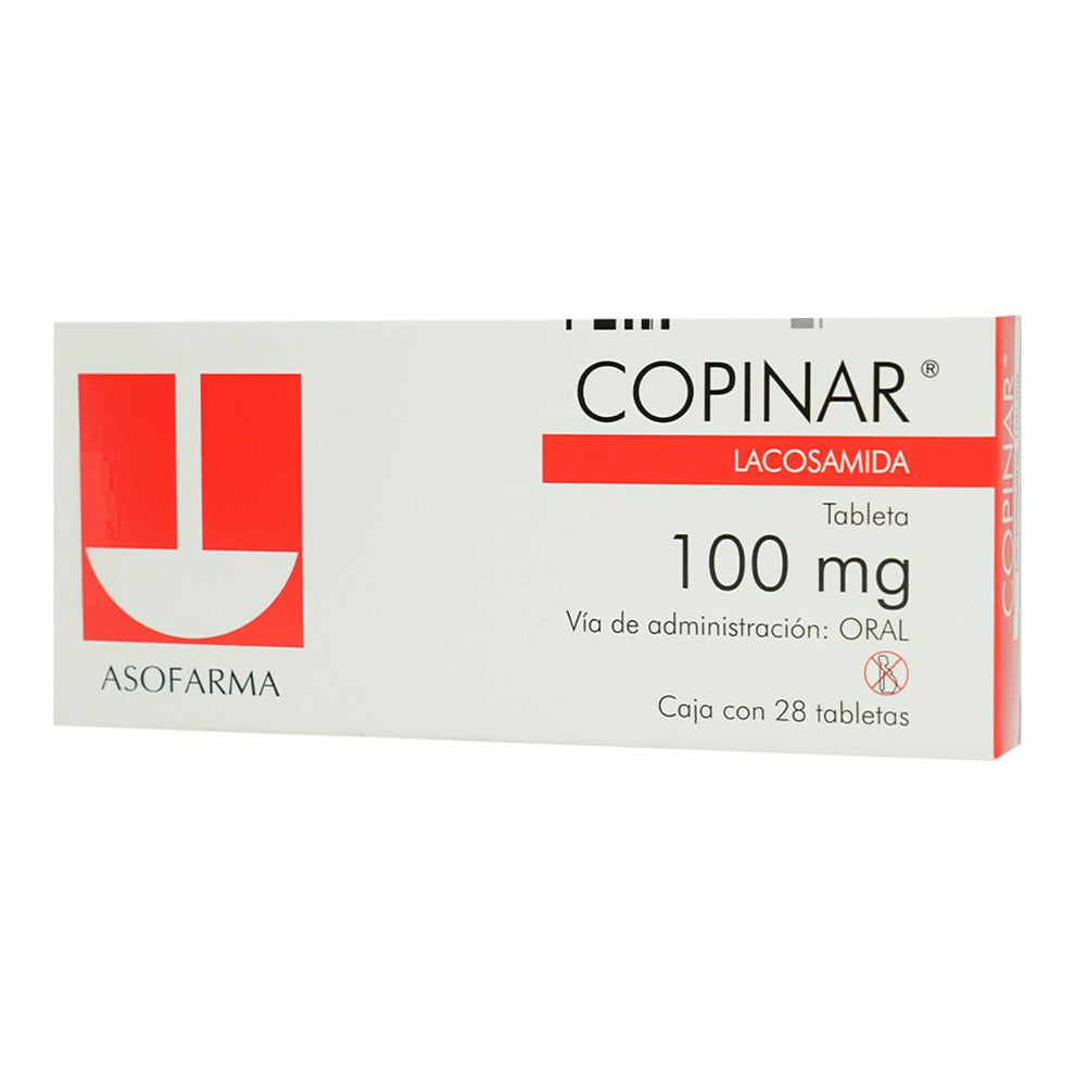 Copinar 100 Mg 28 Tabletas – Farmacia Coyoacán