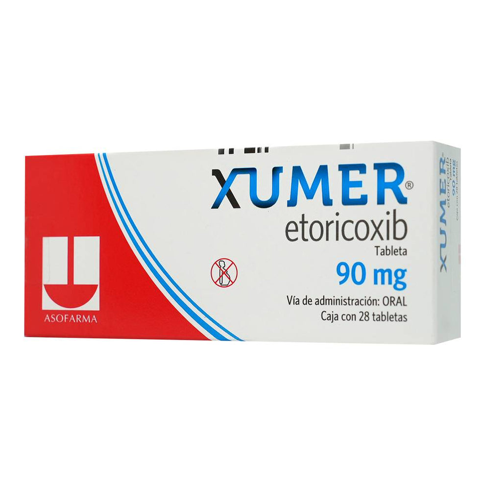 Xumer 90 Mg 28 Tabletas – Farmacia Coyoacán