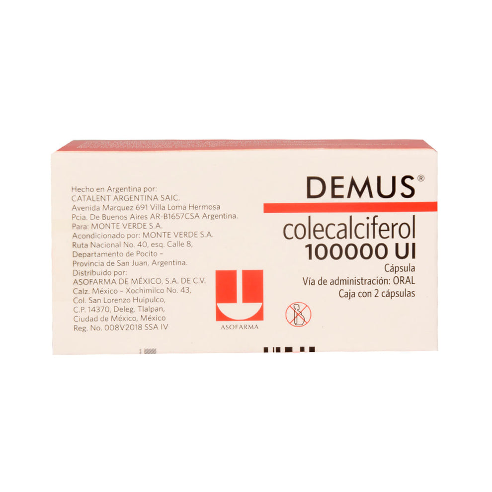 Demus 100000 UI 2 Cápsulas – Farmacia Coyoacán