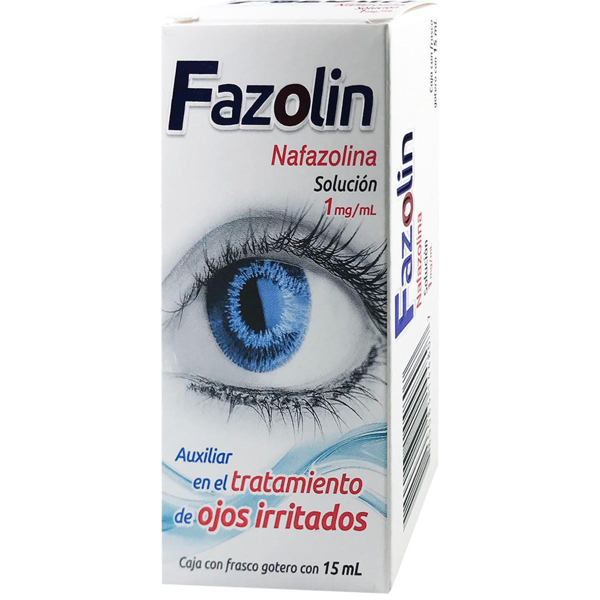 Fazolin Nafazolina 1 Mg Solución Gotas 15 Ml Genérico Collins ...