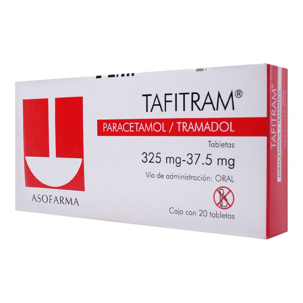 Tafitram 325/37.5 Mg 20 Comprimidos – Farmacia Coyoacán